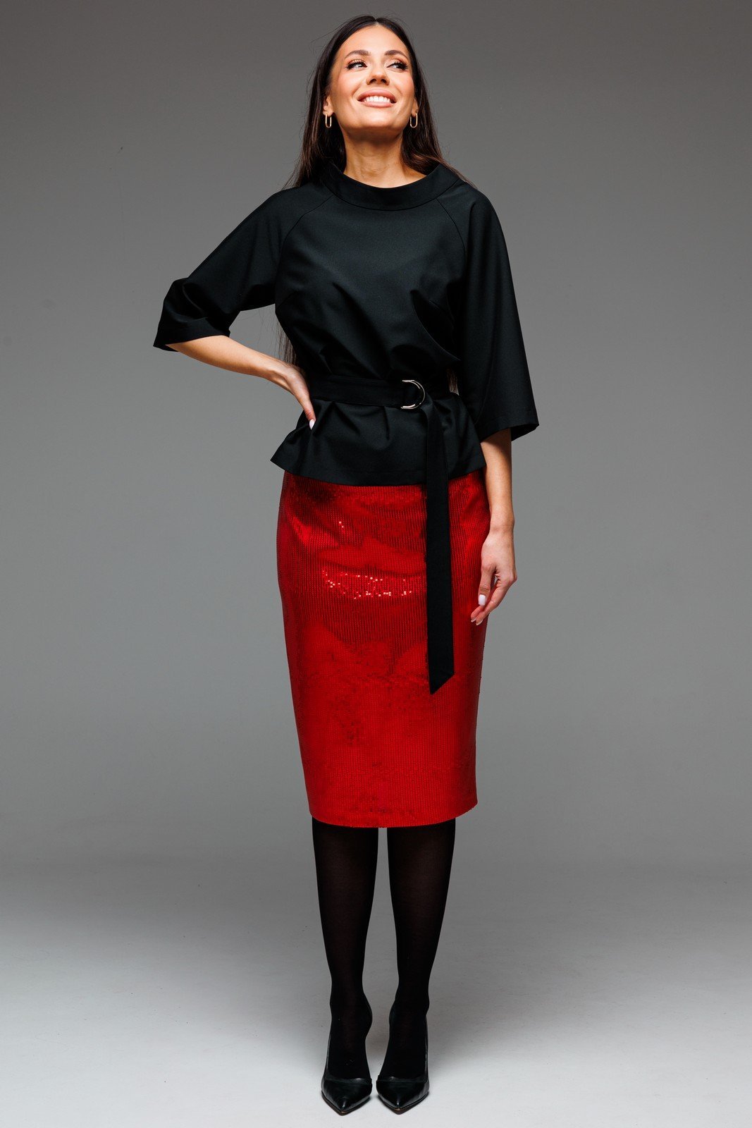 Костюм с юбкой 852-1 Lars Style купить в интернет магазине Велесмода